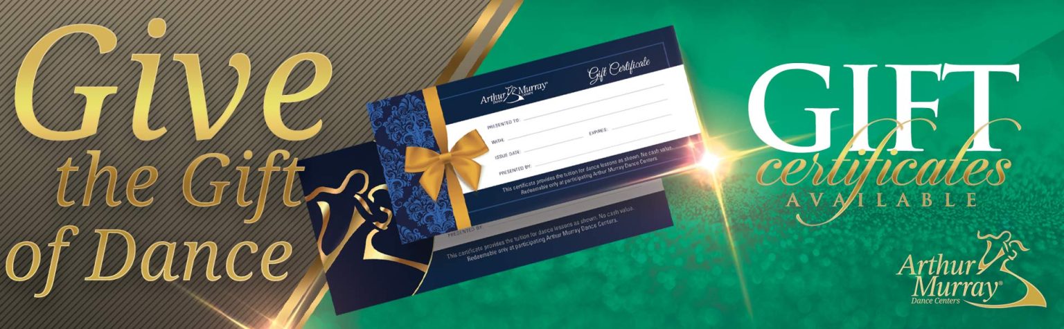 Buy Dance Gift Certificates in Ashburn, VA | Discount Dance Lessons